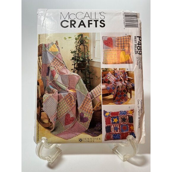 McCall's | Office | Vintage Mccalls P489 Vintage Pillow Pattern Vintage ...